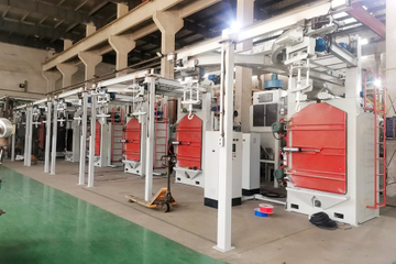 Shot blasting machine, Crawler shot blasting machine, Hanger type shot ...